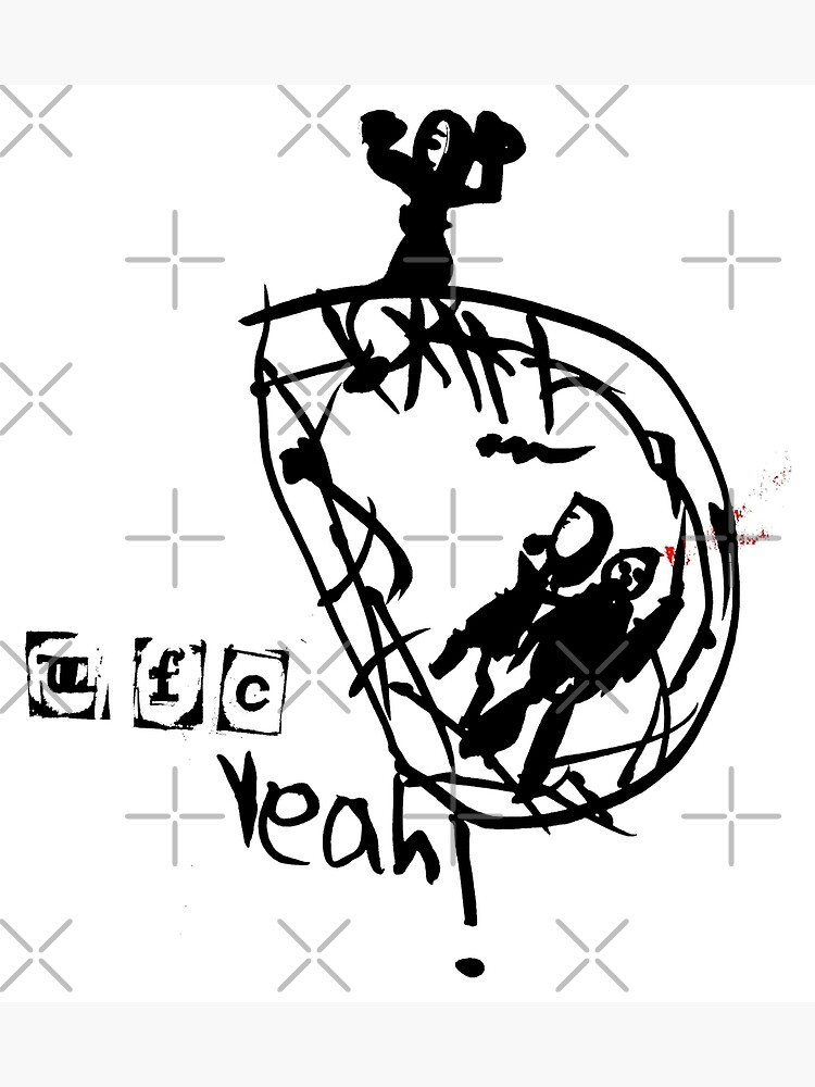"UFC Kid Doodle" Poster for Sale by SavageRootsMMA | Redbubble