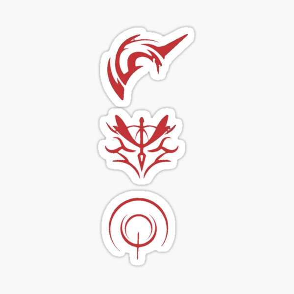 "fate symbols" Sticker for Sale by xose009 | Redbubble