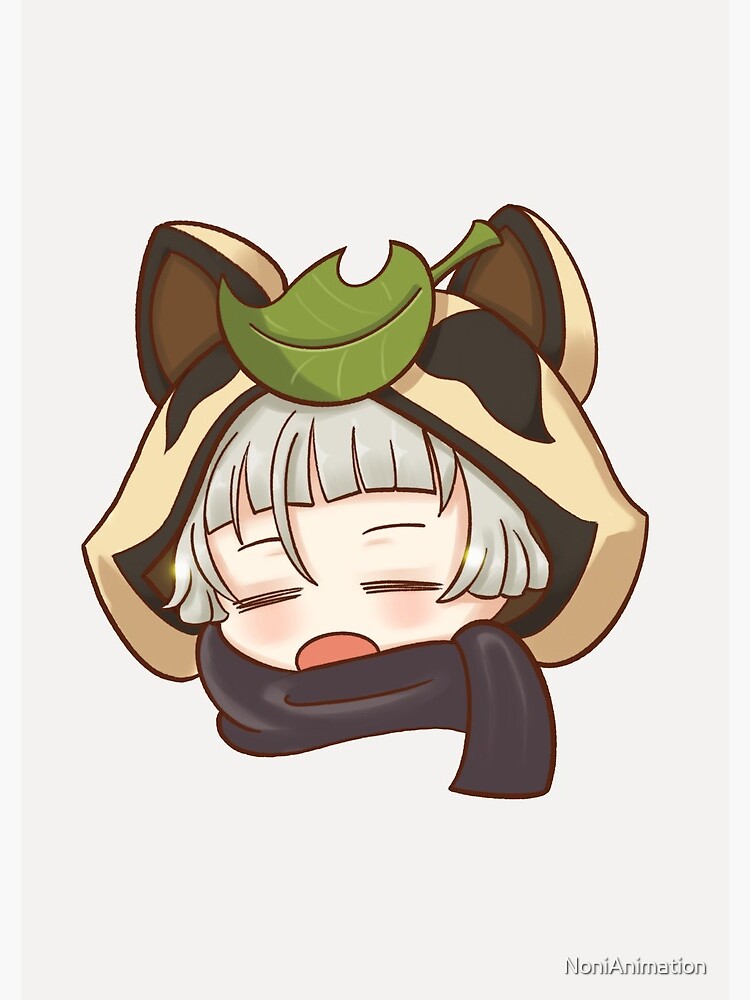 "Sleepy Sayu Genshin Impact" Spiral Notebook by NoniAnimation | Redbubble