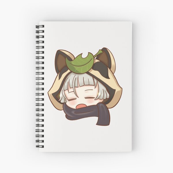 "Sleepy Sayu Genshin Impact" Spiral Notebook by NoniAnimation | Redbubble