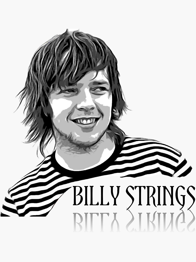 "Billy Strings" Sticker for Sale by Simukidi | Redbubble