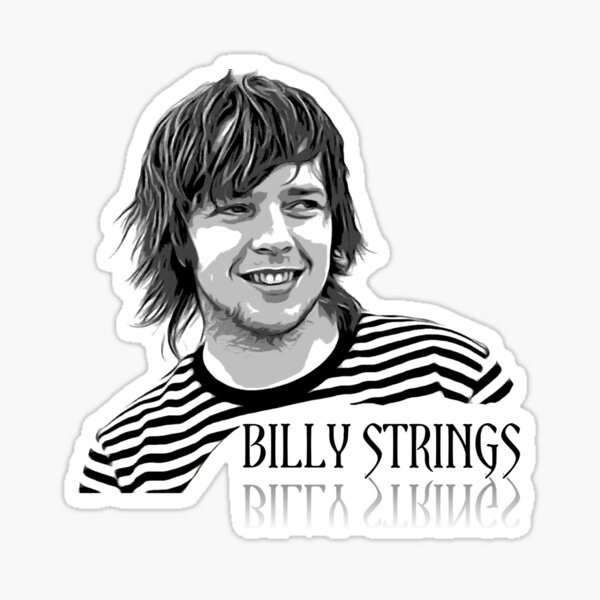 "Billy Strings" Sticker for Sale by Simukidi | Redbubble