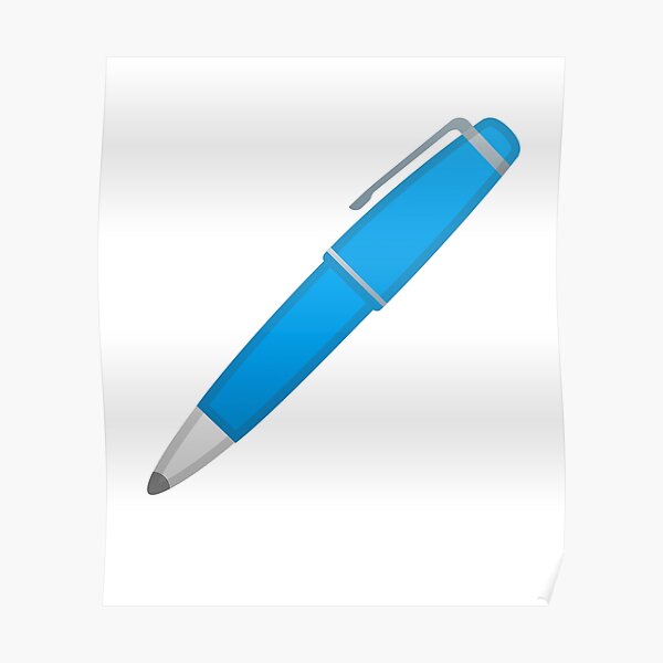 "Pen Ballpoint Pen Lower Left Ballpoint Pen" Poster for Sale by ...