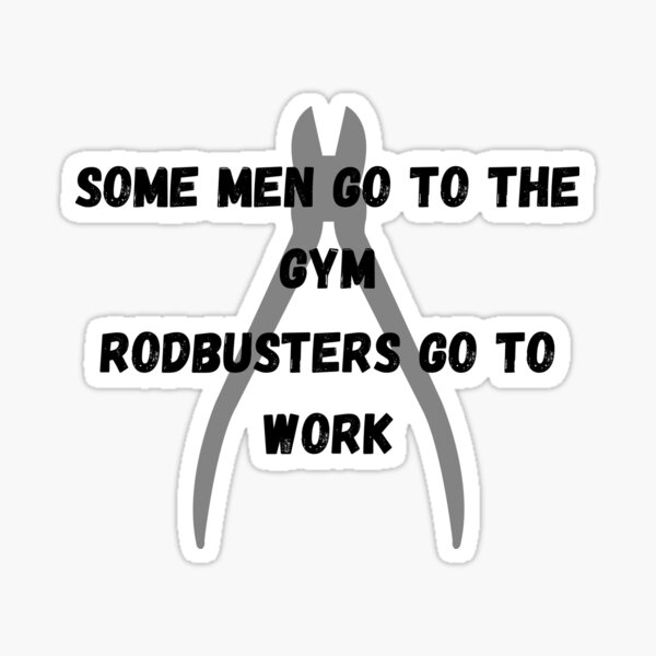 "Rodbuster" Sticker for Sale by CloudedThoughts | Redbubble