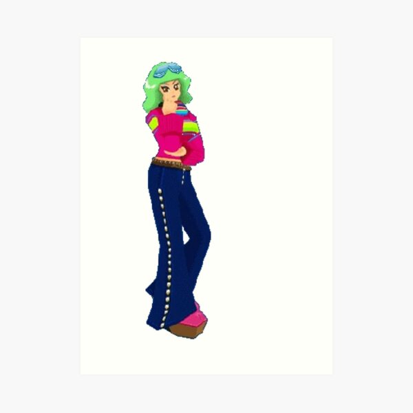 "Maho ddr, dance dance revolution " Art Print by Zesiz | Redbubble