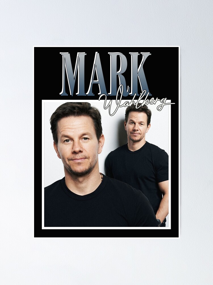 "Mark Wahlberg" Poster by silvieex | Redbubble