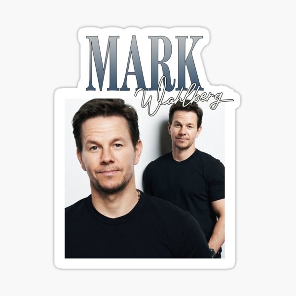 "Mark Wahlberg" Sticker by silvieex | Redbubble