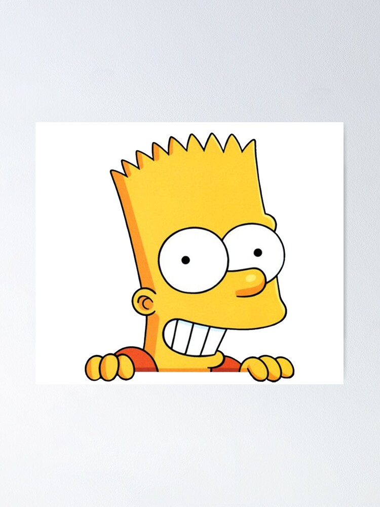 "Happy Bart" Poster by IGREK-SHOP | Redbubble