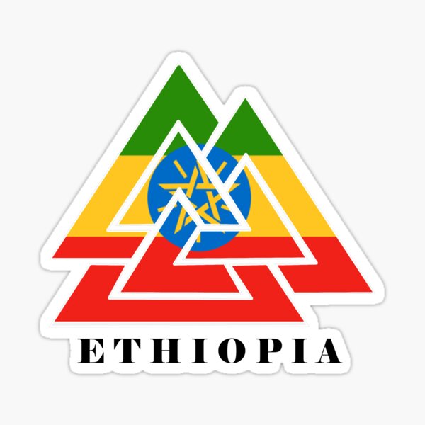 "Ethiopia Emblem" Sticker for Sale by Gina-Driada | Redbubble
