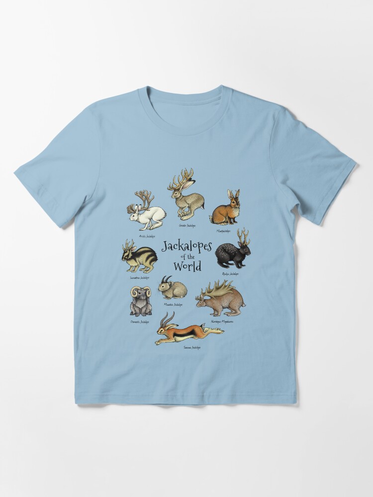 "Jackalopes of the World" T-shirt for Sale by lyndseygreen | Redbubble ...