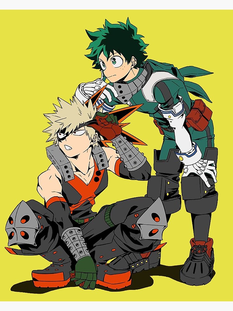 "My Hero Academia - Deku & Bakugo -" Art Print by ZangoDesign | Redbubble