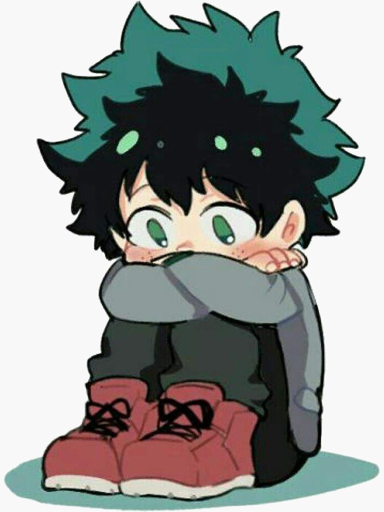 "My Hero Academia - Sad Deku - " Sticker for Sale by ZangoDesign ...