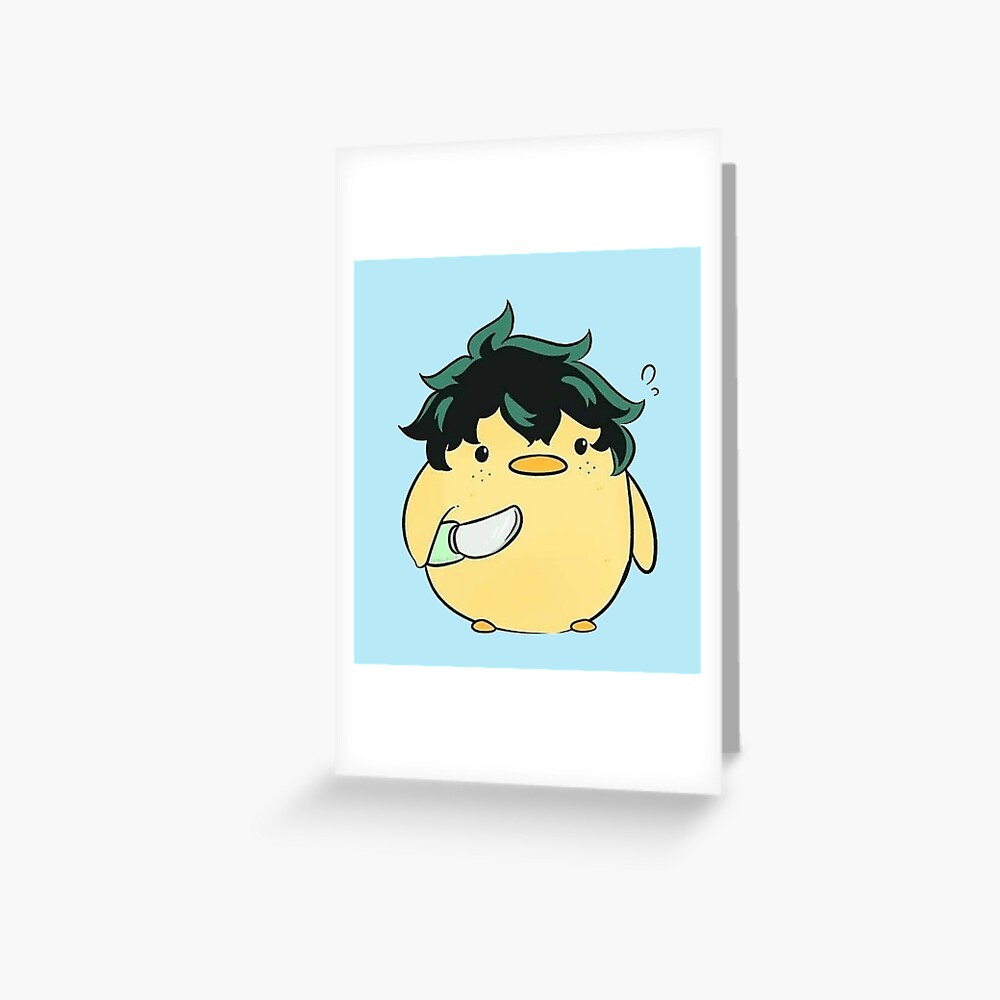 "My Hero Academia - Deku duck - " Greeting Card for Sale by ZangoDesign ...