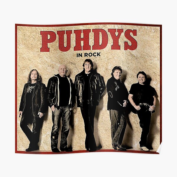 "Puhdys" Poster von AlexanderMahler | Redbubble