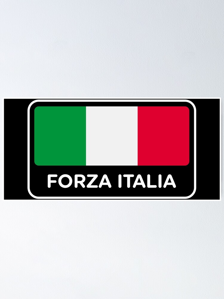 "Forza Italia Squadra Azzurra Soccer Fan Merchandise Sports Gift Idea ...