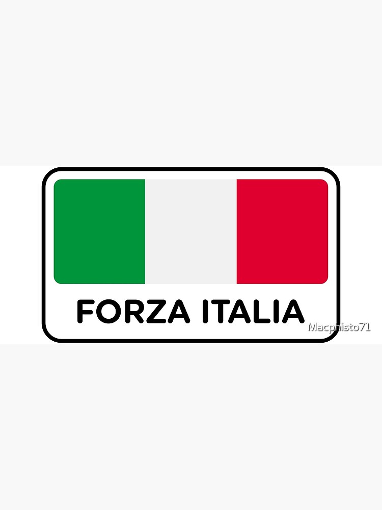 "Forza Italia Squadra Azzurra Soccer Fan Merchandise Sports Gift Idea ...