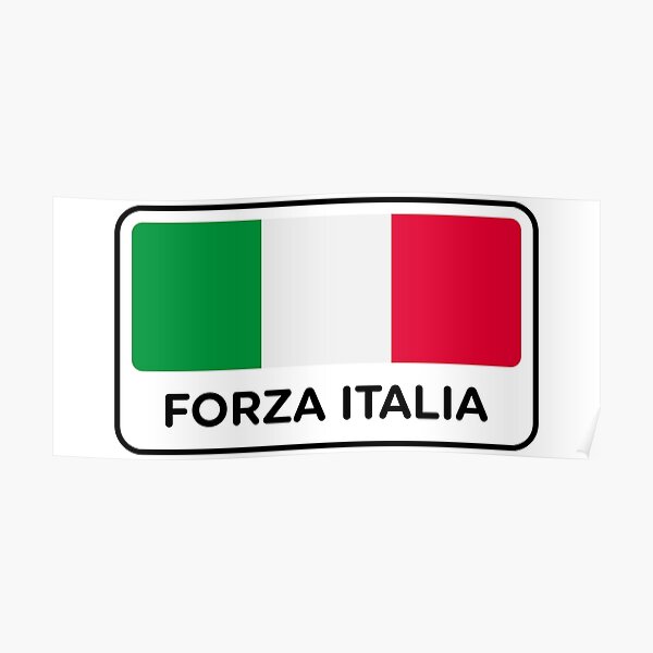 "Forza Italia Squadra Azzurra Soccer Fan Merchandise Sports Gift Idea ...