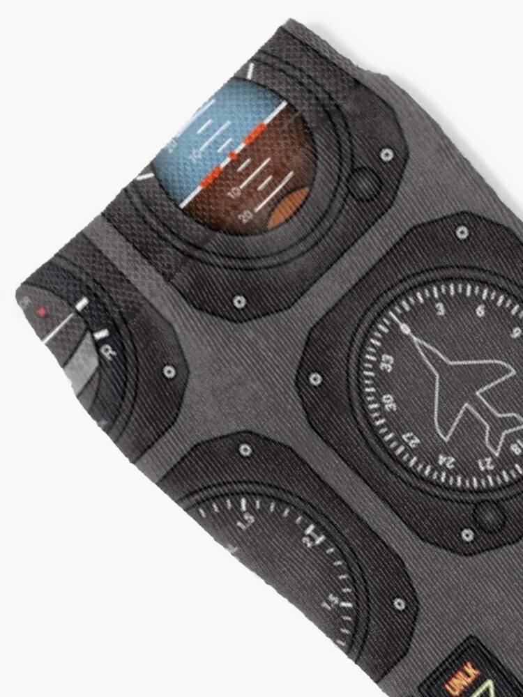 "Pilot Flight Instruments" Socks for Sale by CreativeFit | Redbubble
