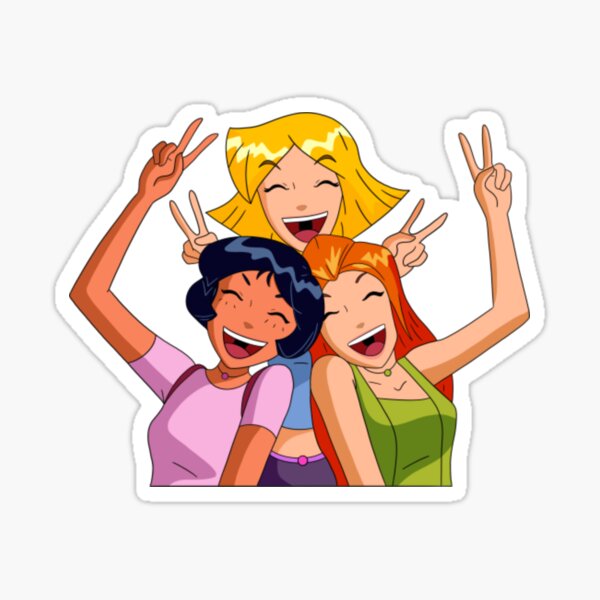 "Totally Spies Totally Spies _" Sticker by CuCuShop | Redbubble