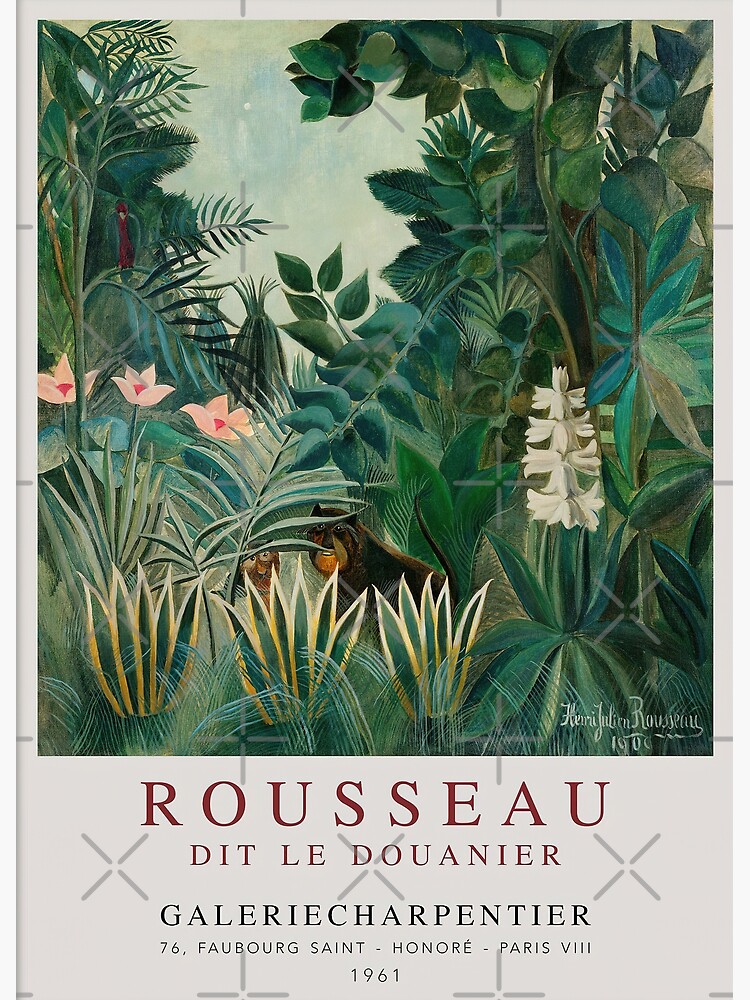 Rousseau Dit Le Douanier Premium Matte Vertical Poster