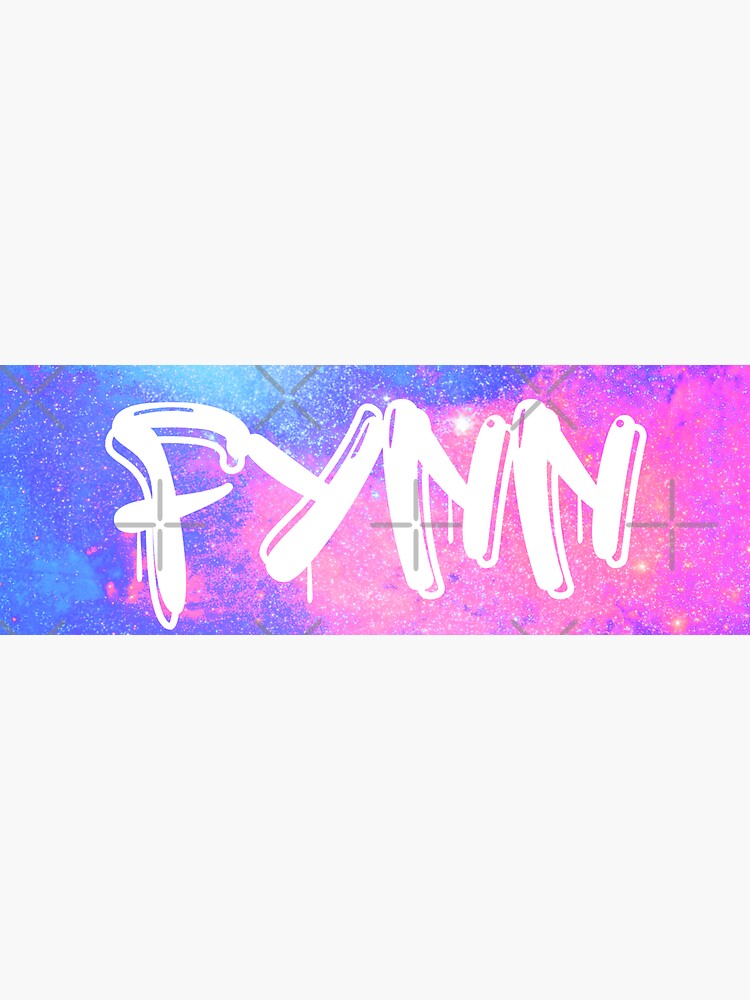 "Fynn name present gift idea galaxy" Sticker by EverSmile | Redbubble