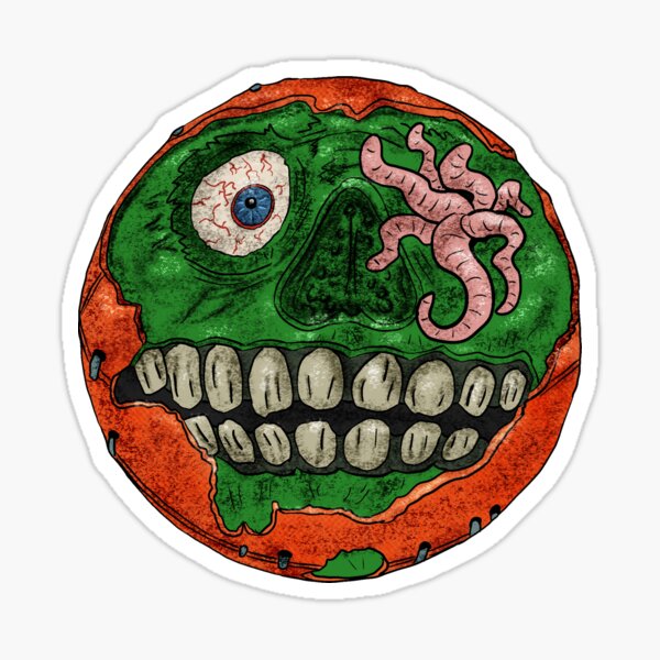 "Madballs foul shot" Sticker for Sale by Straw-hat-sheek | Redbubble