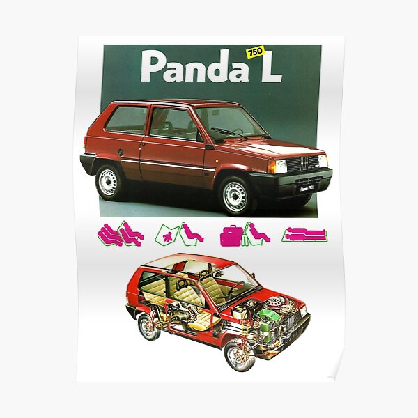 "PANDA - BROCHURE" Poster for Sale by ThrowbackM3 | Redbubble