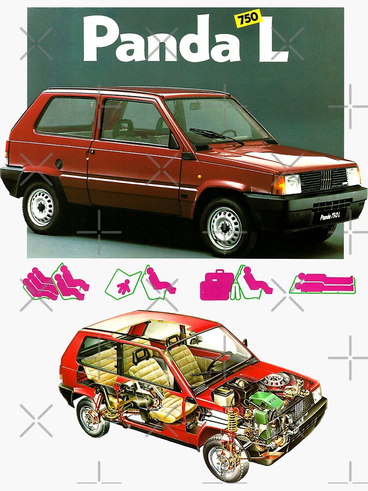 "PANDA - BROCHURE" Sticker for Sale by ThrowbackM3 | Redbubble