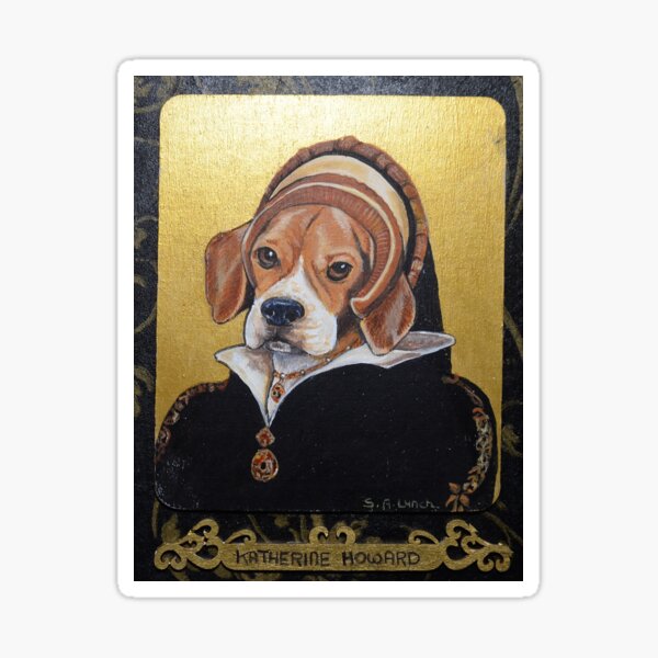 "Katherine Howard" Sticker by AnneLynch | Redbubble