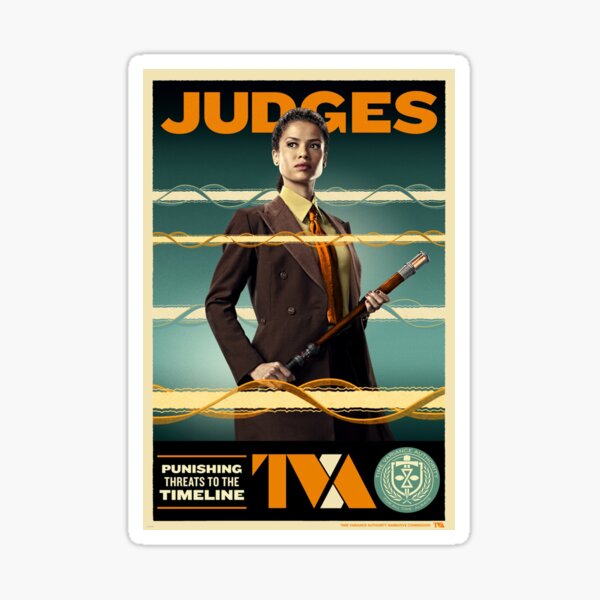 "Judge" Sticker for Sale by ruthampton67 | Redbubble