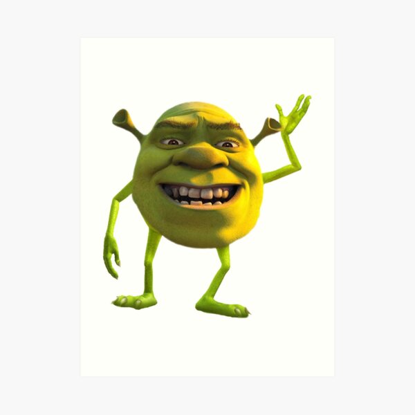 "Shrek meme" Art Print for Sale by Pulte | Redbubble