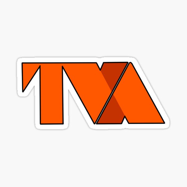 "TVA logo - big" Sticker for Sale by Mjs-Things | Redbubble