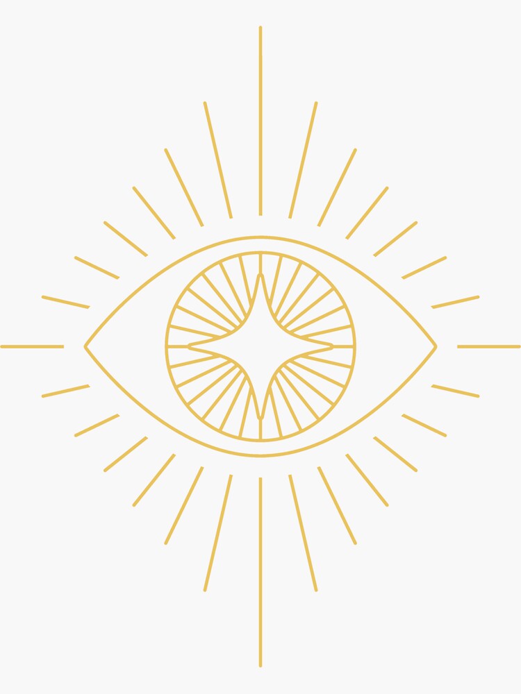 "Magic Eye" Sticker for Sale by KillerPete | Redbubble