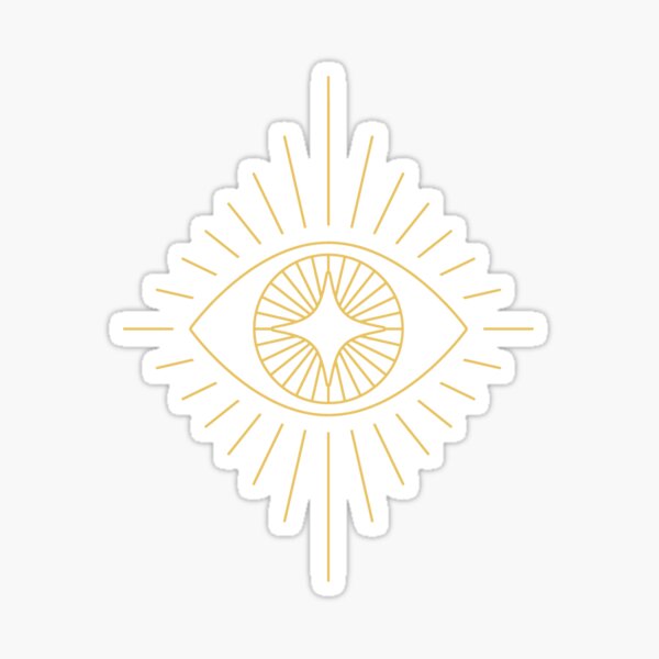 "Magic Eye" Sticker for Sale by KillerPete | Redbubble