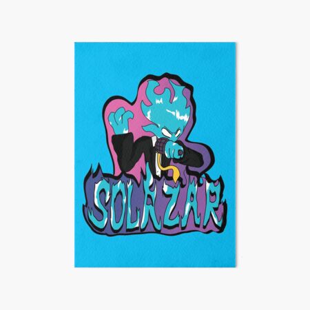 "FnF mod character Solazar graffiti" Art Board Print for Sale by ...