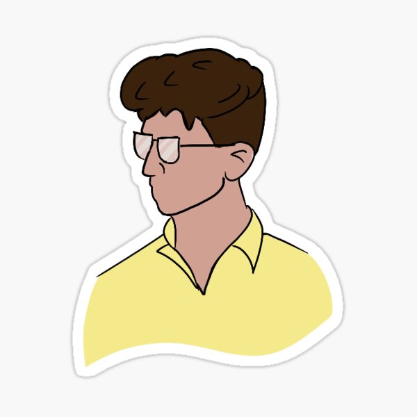 "Ryan met ajr" Sticker for Sale by Olliesartt | Redbubble