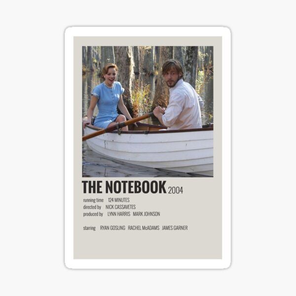 "The notebook movie poster" Sticker for Sale by Alezia Krusenstjerna ...