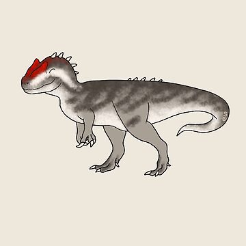 "Cute Allosaurus" Art Board Print for Sale by saradrawspaleo | Redbubble