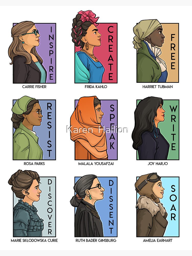"She Series Real Women - Version 1" Sticker for Sale by khallion ...