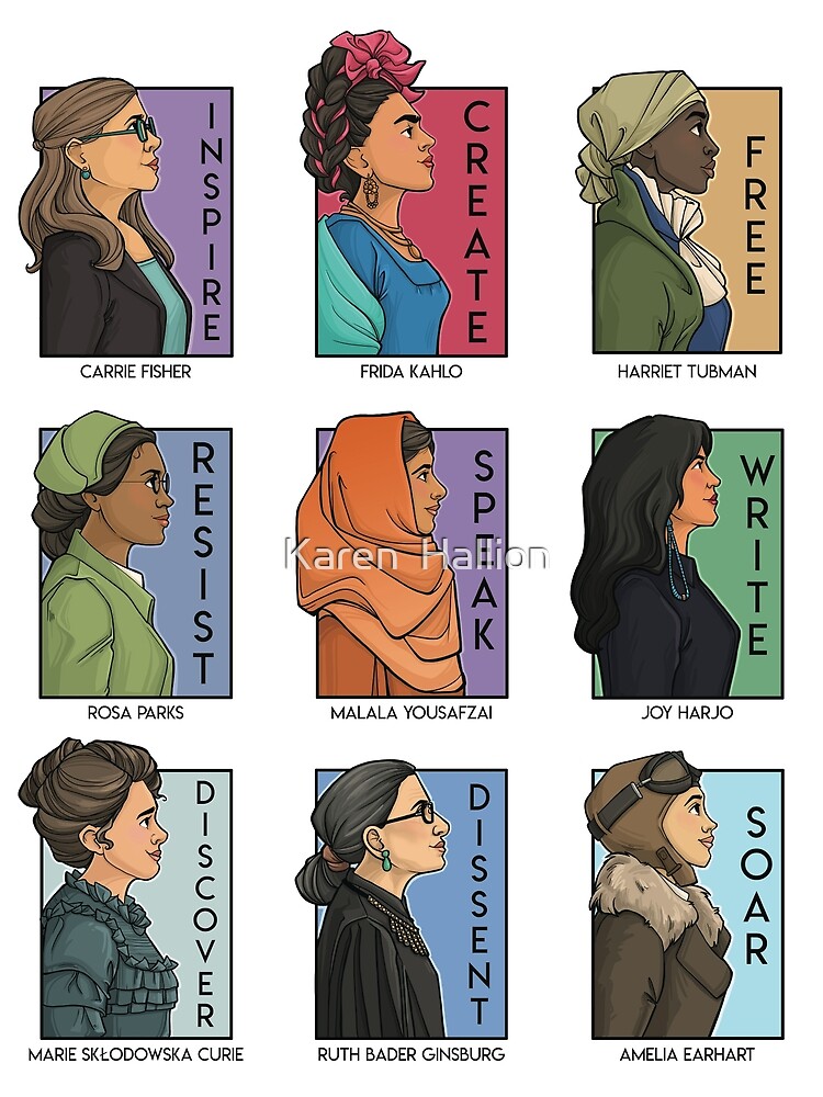 "She Series Real Women - Version 1" Poster by khallion | Redbubble