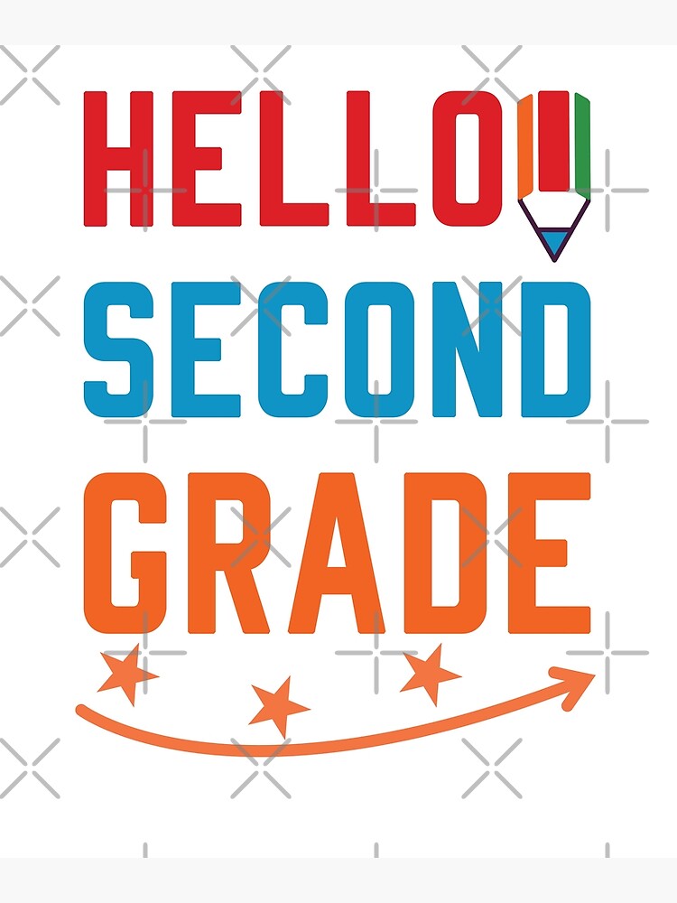 Lámina fotográfica «Hola segundo grado para estudiantes de segundo ...