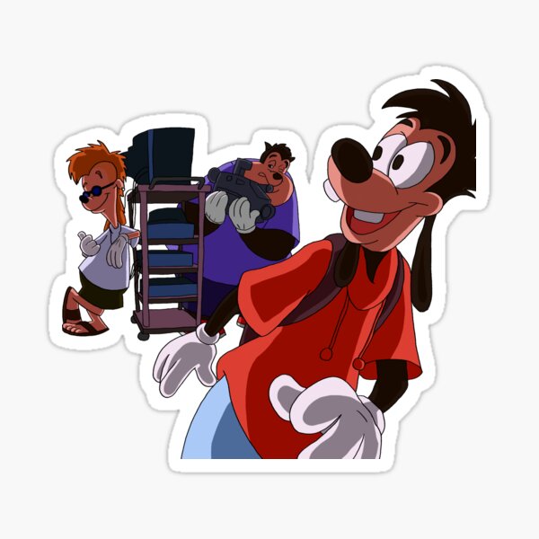 "Disco Goofy" Sticker for Sale by Bridgett Rojas | Redbubble