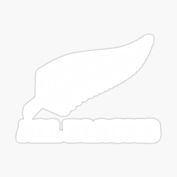 "all blacks." Sticker for Sale by Moonao | Redbubble
