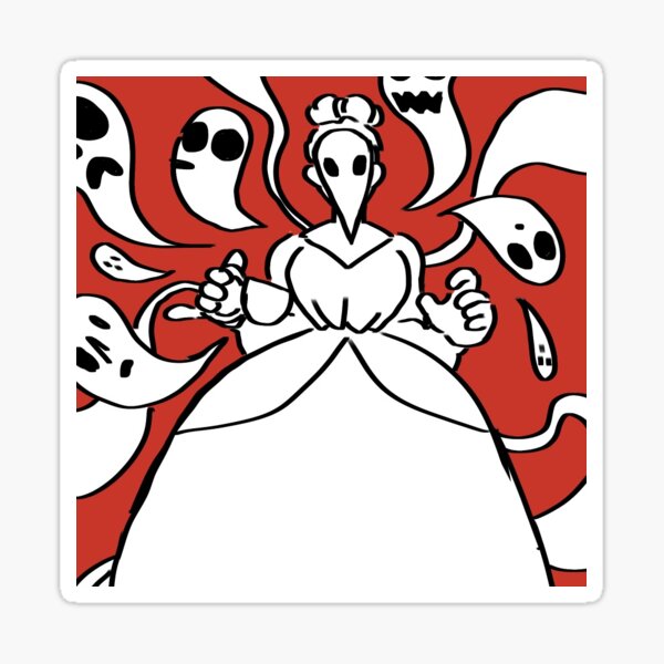 "Lady Spectre" Sticker for Sale by gerblins | Redbubble
