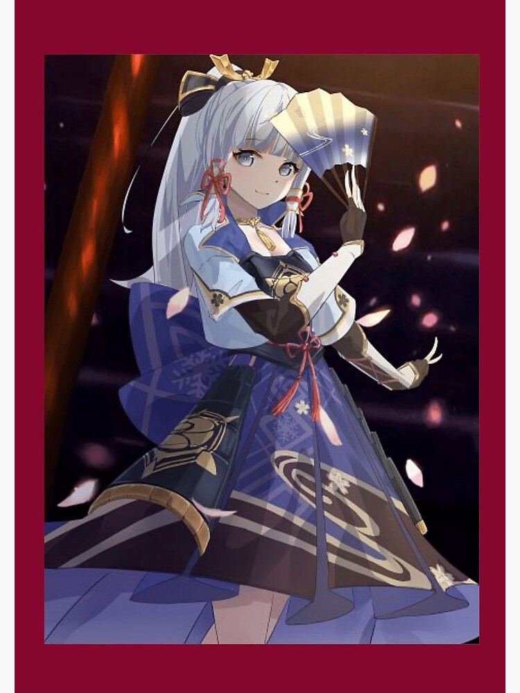 "Genshin impact Ayaka Kamisato" Spiral Notebook for Sale by ...