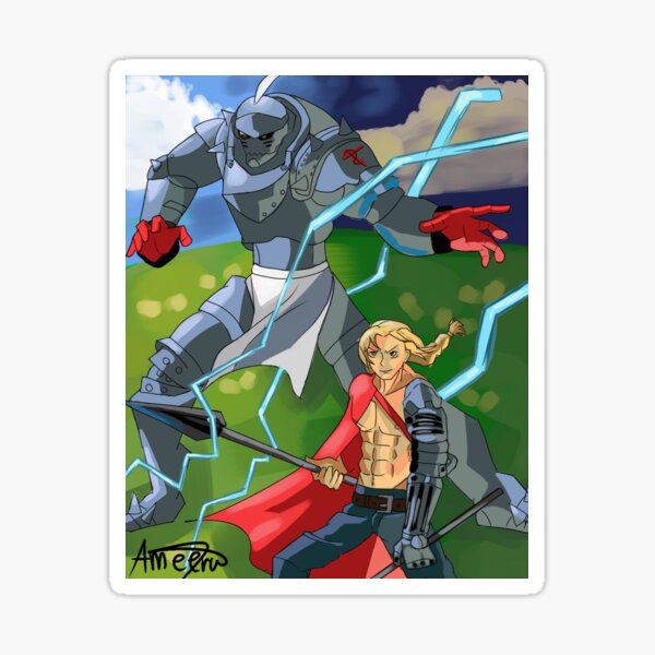 " ALchemist brotherhood" Sticker for Sale by AmeliaQB | Redbubble