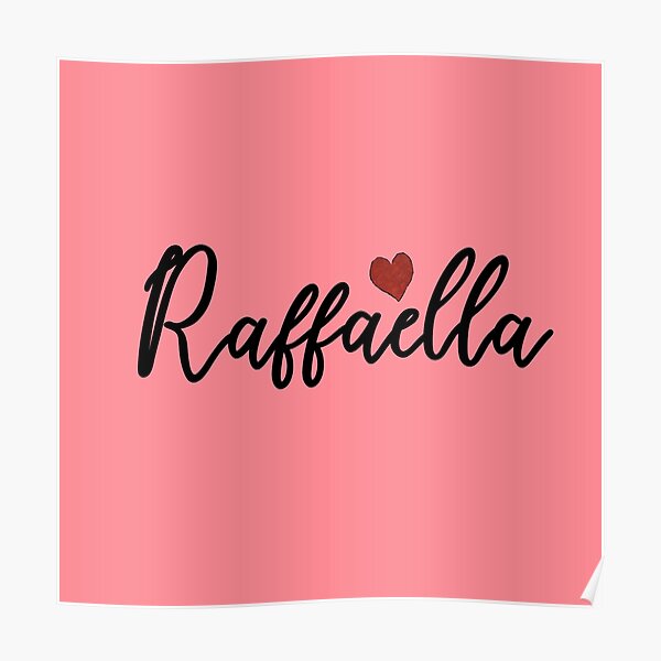 " Raffaella Herzen Aquarell" Poster von lazarosdesign | Redbubble