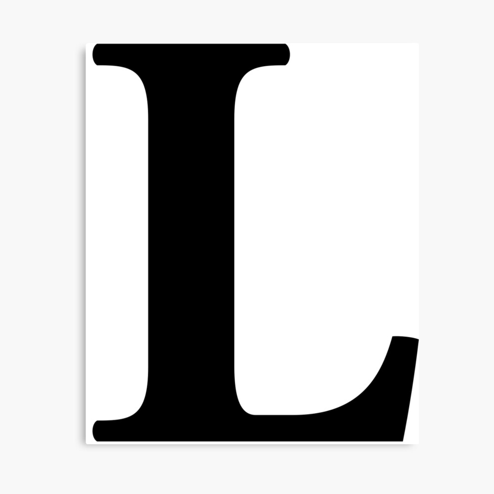 "Big Fat L" Canvas Print by damy6n | Redbubble