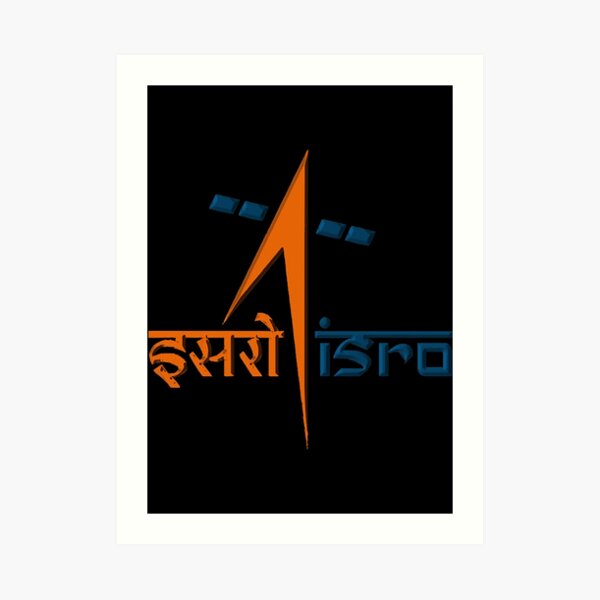 "ISRO Logo " Art Print by Abrum02 | Redbubble