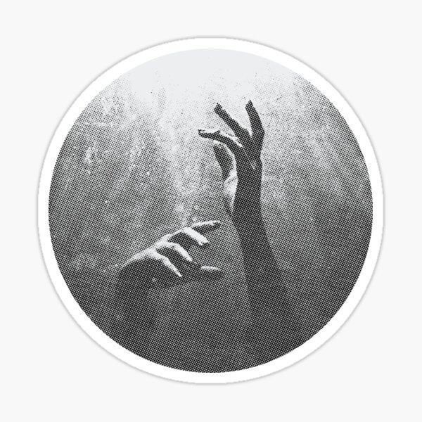 "Losing touch with yourself" Sticker by AevumVisuals | Redbubble